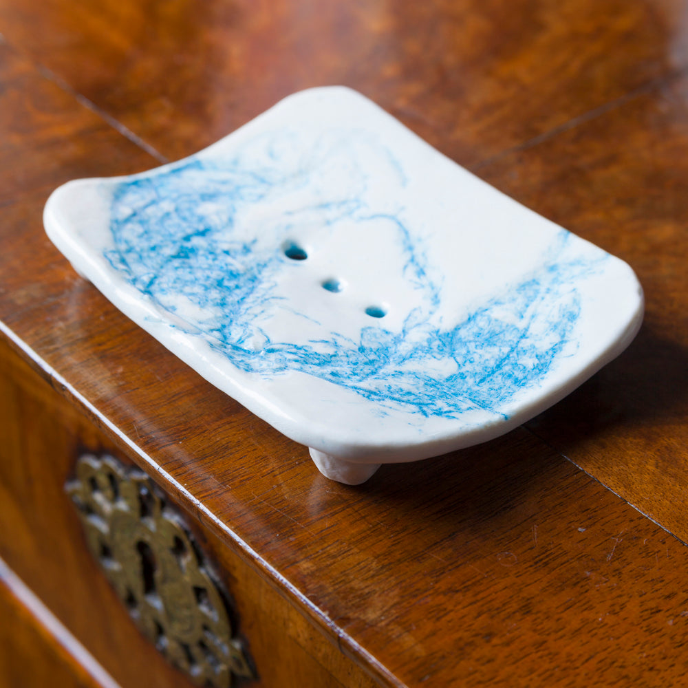Porcelain Soap Dishes – Liz Emtage Ceramic Studio